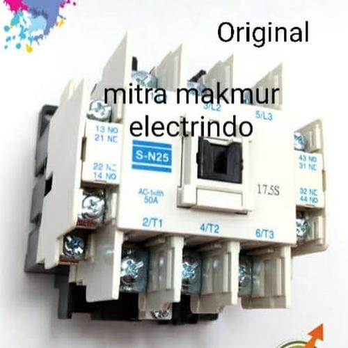 Jual Kontaktor / Contactor Mitsubishi SN25 Original Mitsubishi S-N25 ...