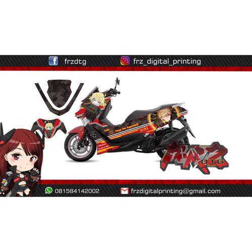 Jual Decal Yamaha NMAX Itasha Itansha Custom Design / Design suka suka ...