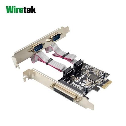 Jual PCI Express Serial DB9 + Parallel DB25 Wiretek - Jakarta Pusat - Tokomipo1 | Tokopedia