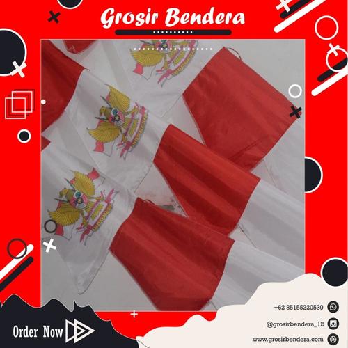 Jual Umbul-Umbul 8 Gergaji Merah Putih - Kab. Garut - Grosir Bendera 12 | Tokopedia