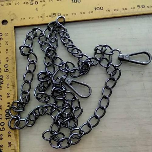 Jual Rantai Besi lebar 10 mm dan pengait warna hitam - Jakarta Utara ...