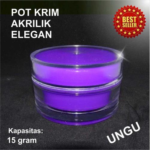 Jual pot cream elegant 15gram ungu - Kota Surabaya - delta jaya | Tokopedia