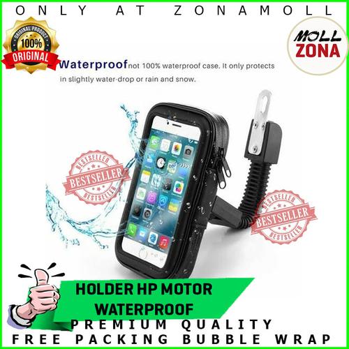 Jual HOLDER HP MOTOR SPION WATERPROOF BAG TAS ANTI AIR HUJAN COPET BRACKET - M - Jakarta Barat ...