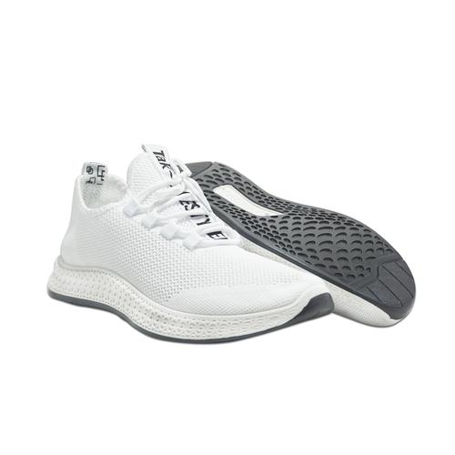 Promo Sepatu sneakers pria Dane And Dine S0095 White - 39, khaki - Kota ...