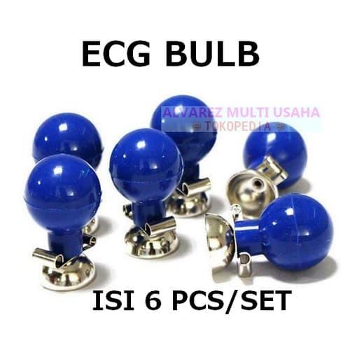 Jual Bulb ECG / EKG Bulb / Elektroda EKG / Balon EKG Suction Ball Isi 6 ...