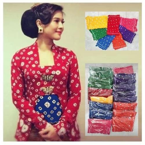 Jual Angkin Jumputan Penutup Stagen Bengking Kebaya Kutubaru - Kab ...
