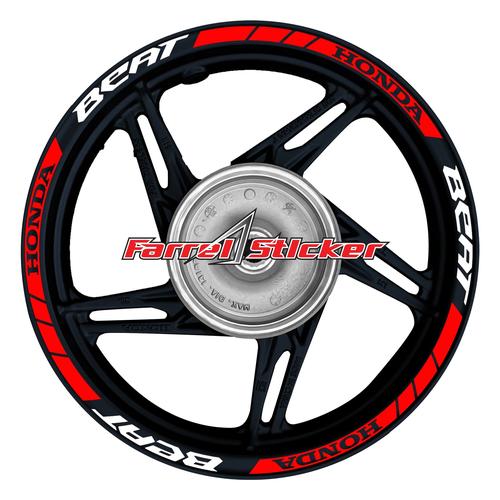 Jual stiker velg sticker velk honda beat - Putih - Jakarta Timur ...