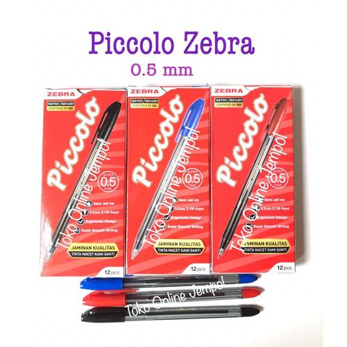 Promo 0.5 Pulpen Piccolo Zebra Semi Gel Ink Pen Picolo Pen 0,5 ...