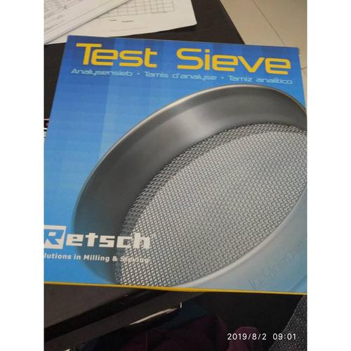 Jual RETSCH Test Sieve Mesh 325 Size 45 Micron Ayakan Dia 8x2 inch ...