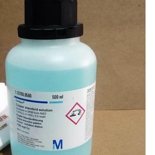 Jual Copper Standard Solution 500 ml MERCK 119786 - Jakarta Pusat ...