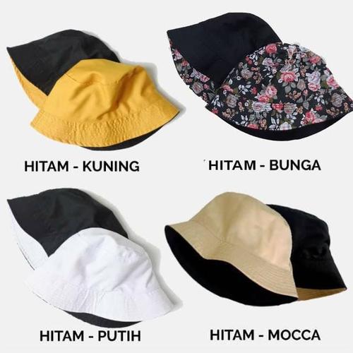 Jual Topi bucket hat premium 2 warna - IJO ARMY-KUNING - Kota Bandung ...