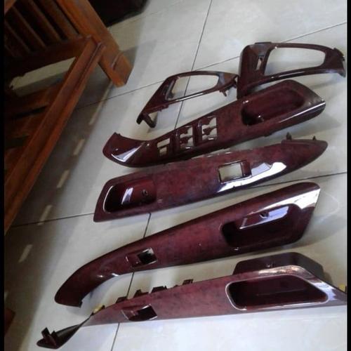Jual Doortrim Panel Wood Door Trim Motif Kayu Kijang Innova 2004 - 2011 ...