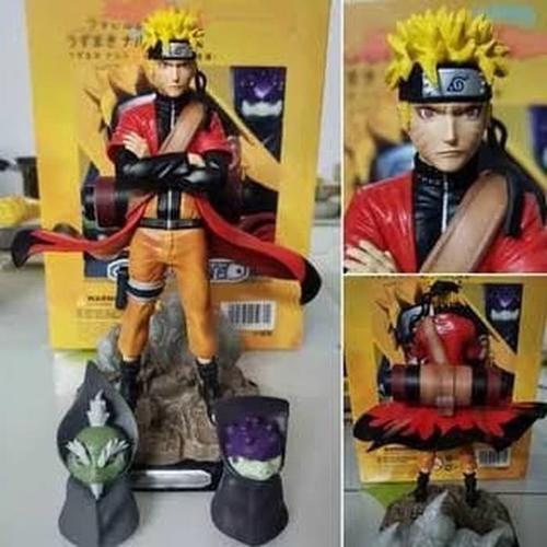 Jual naruto shippuden sage mode with shima fukasaku elder frog ...