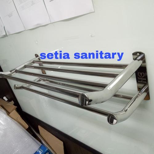 Jual RAK HANDUK STAINLESS/GANTUNGAN HANDUK/TEMPAT HANDUK TRITON-3016 ...