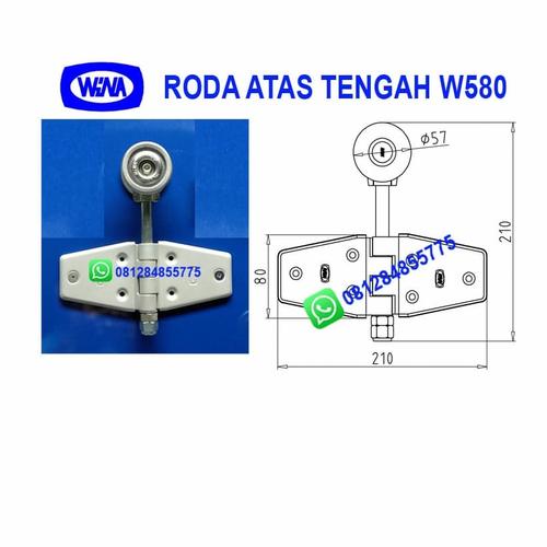 Jual Roda atas tengah Wina W580 untuk pintu garasi sliding - Kab ...