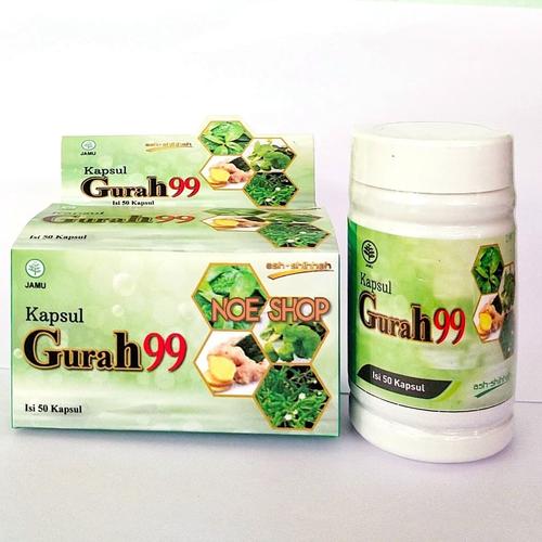 Jual Kapsul Gurah 99 ObatHerbal Terapi Batuk Asma Flu Bronkhitis Alergi ...