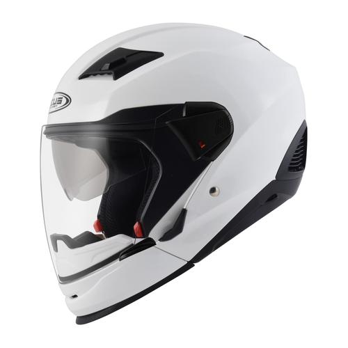 Promo ZEUS 611C WHITE MODULAR 2 IN 1 BISA JADI FULLFACE DAN HALFFACE ...