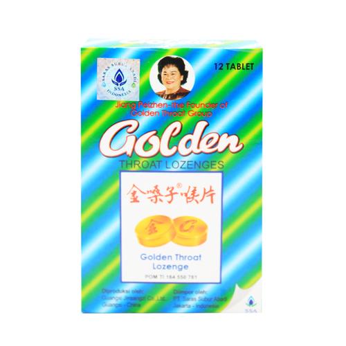Jual Golden Throat Lozenges Isi 12 Pcs - Permen Pereda Sakit ...