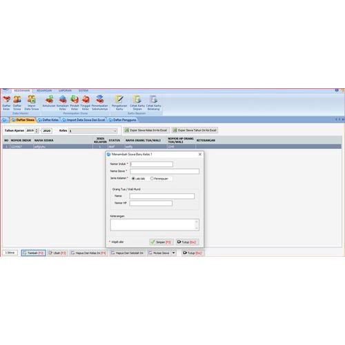 Jual DVD Software management keuangan sekolah dan pembayaran braja R5 ...