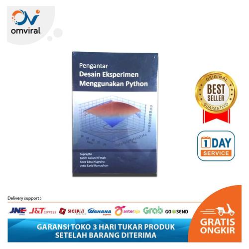 Jual Buku Pengantar desain eksperimen menggunakan Python Data Science - Kab. Bekasi - Omviral ...