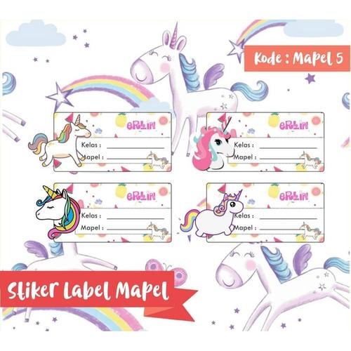 Jual Stiker Mapel / Label Mapel - Jakarta Barat - We_Print_Mahakarya ...