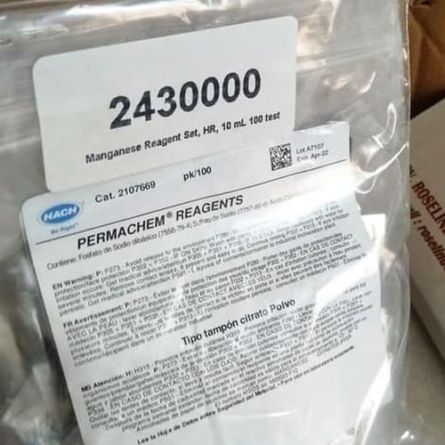 Jual Manganese Reagent Set HR 10 mL sample for 100 test HACH 24300-00 ...