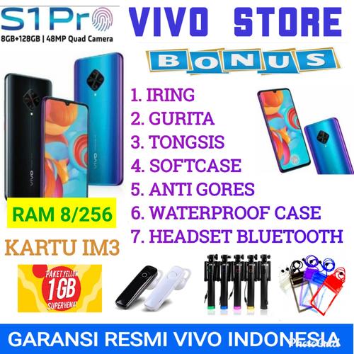 Jual VIVO S1 PRO RAM 8/256 GB GARANSI RESMI VIVO INDONESIA - crystal ...