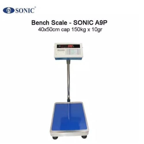 Jual Timbangan Duduk + printer 200kg / Bench Scale Sonic A9P Cap150kg - Jakarta Barat - Grosir ...