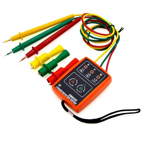 Jual 3 Phase Sequence Rotation Tester Indicator Detector Meter LED ...