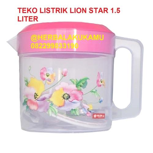 Jual Teko Listrik Plastik / Electric Mug 1.5 LITER LION STAR | ORIGINAL - Jakarta Barat ...