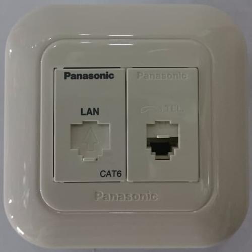 Jual OUTLET TELP plus DATA cat.6 PANASONIC LENGKAP OUTBOW DUS - Jakarta ...