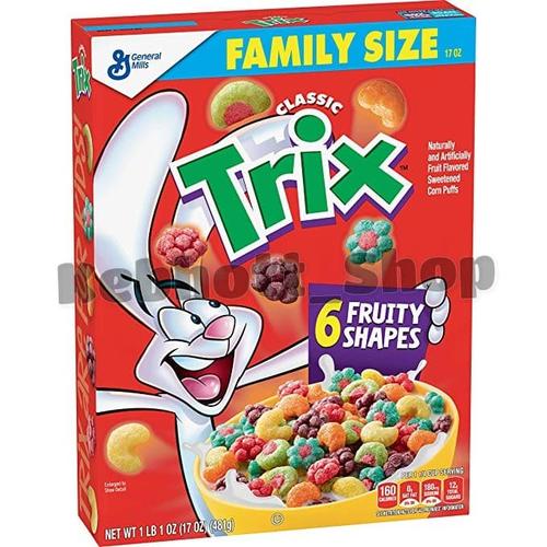Jual Sereal General Mills Trix Classic 6 Fruity Shapes Cereal Family ...
