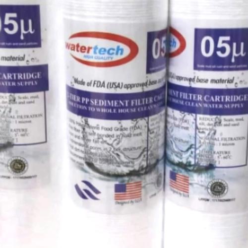 Jual Catridge WaterTech 10" size 0,5 Micron,FilterAir, Sendimen,Spun ...