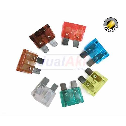 Jual Sekring / Fuse Blade DX 5Ah (Coklat Muda) Flosser Germany (Sikring ...