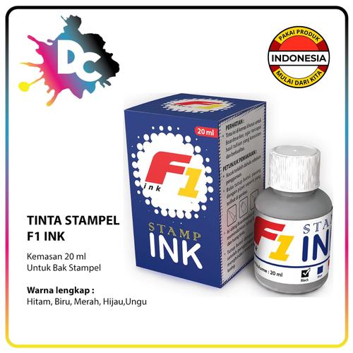 Jual Tinta Stempel / Cap F1 70 ml - Hitam - Jakarta Pusat - Dunia Cetak ...