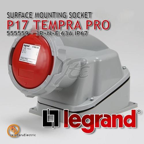 Jual Legrand Surface Mounting Socket 3P+N+E / 5 Pin 63A P17 Tempra Pro ...