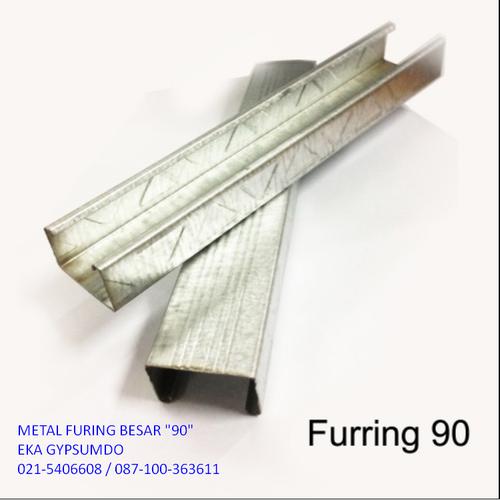 Jual Metal Furing Besar 90 (tebal 0,35) / Furing Besar Plafon - Jakarta Barat - EKA GYPSUMDO ...