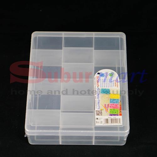 Jual KOTAK PERKAKAS / TOOL BOX / STORAGE BOX 14 SEKAT REIKO 1416 - Kota ...