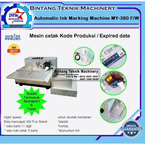 Jual Mesin coding My 380 F/W Automatic Ink Roll mesin cetak Expired ...
