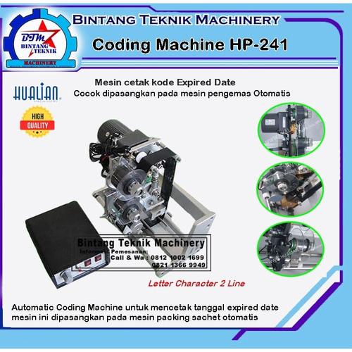 Jual mesin coding machine automatic HP-241 alat cetak kadaluarsa ...