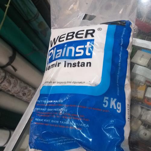 Jual Plamir tembok instan. plaints weber plamir 5 kg - Kota Surabaya ...