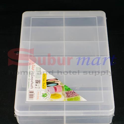 Jual KOTAK PERKAKAS / TOOL BOX / STORAGE BOX 12 SEKAT REIKO 1417 - Kota ...