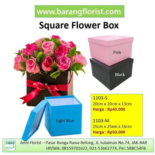 Jual Square Flower Box 1103-S Kotak Bunga - Jakarta Barat - anni ...