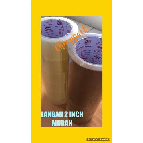 Jual LAKBAN BENING COKLAT - 90 YARD 2" INCH 48MM KYOTO MURAH SETARA ...