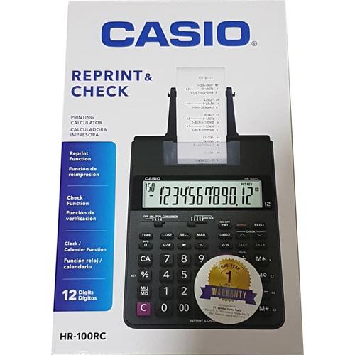 Jual CASIO KALCULATOR PRINTER PRINTING HR 100RC - Jakarta Barat - Graha ...