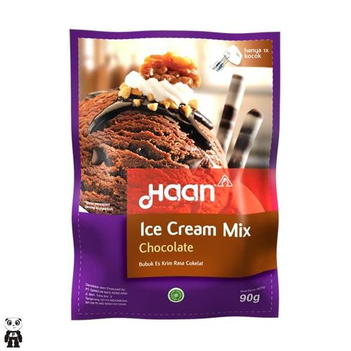Jual Haan Ice Cream Mix Chocolate Bubuk Es Krim Coklat 90g - Jakarta ...