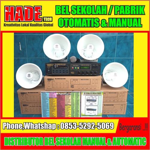 Jual Bel Sekolah Otomatis 4 HORN - Kab. Garut - Cv. Hade Tech | Tokopedia