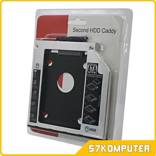Promo New Harddisk caddy for laptop 9mm slim 9 mm tipis SSD HDD Cady ...