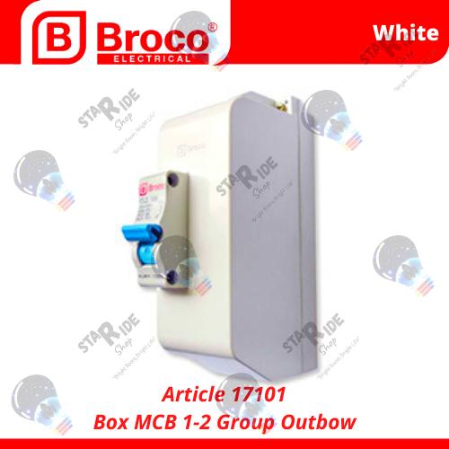 Jual OB Box MCB 1-2 Group Grup Modul Outbow Tempel Tembok Putih Broco 17101 - Kota Bogor ...