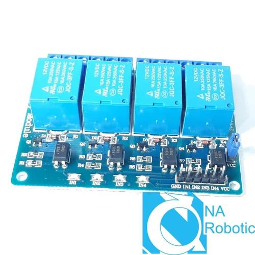 Jual 4 Channel Relay Module - Kota Surabaya - NA Robotic | Tokopedia
